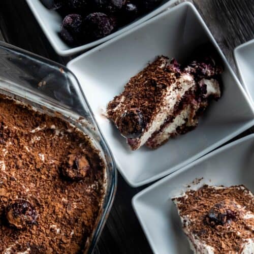 Cherry Tiramisu 🍒 - Ellas Better Bakes