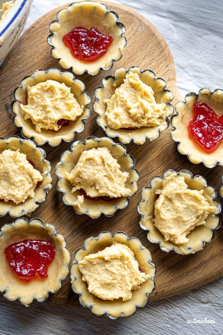 Congress Tarts (easy mini Bakewells) - Ellas Better Bakes