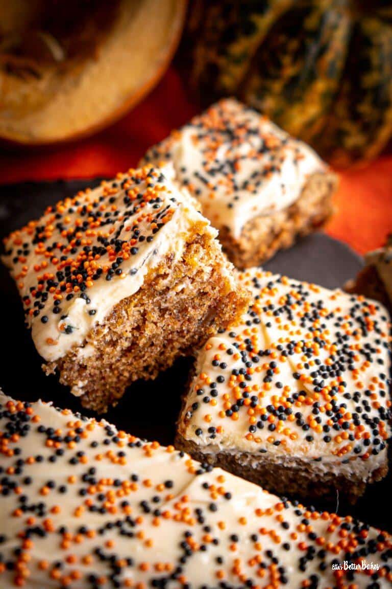 Pumpkin Sponge Cake - Ellas Better Bakes