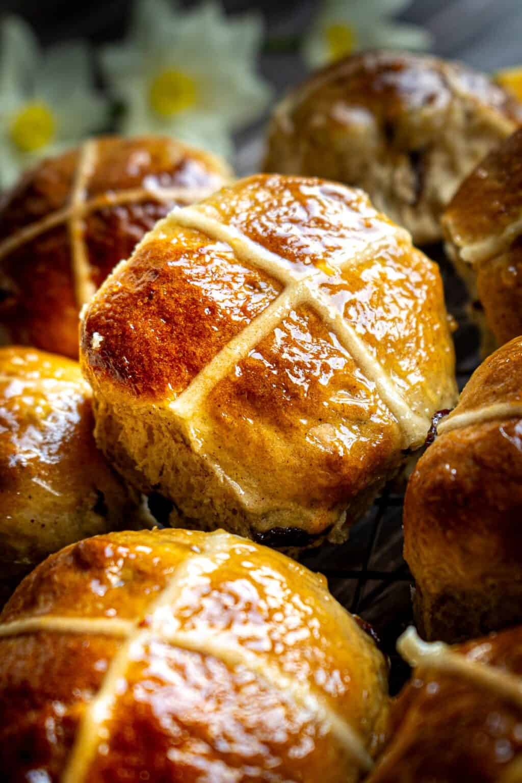 The BEST Hot Cross Buns! - Ellas Better Bakes