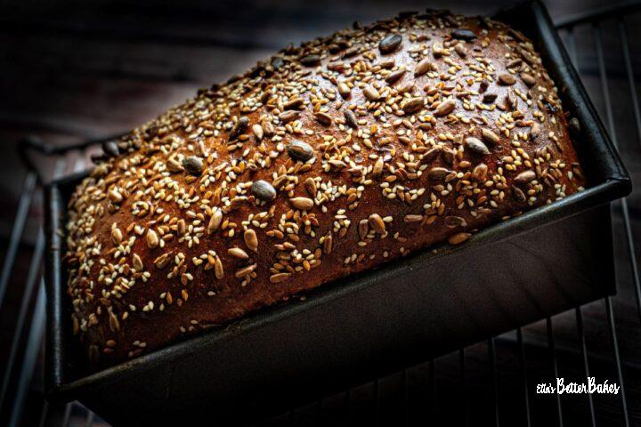 Seeded Granary Bread - Ellas Better Bakes