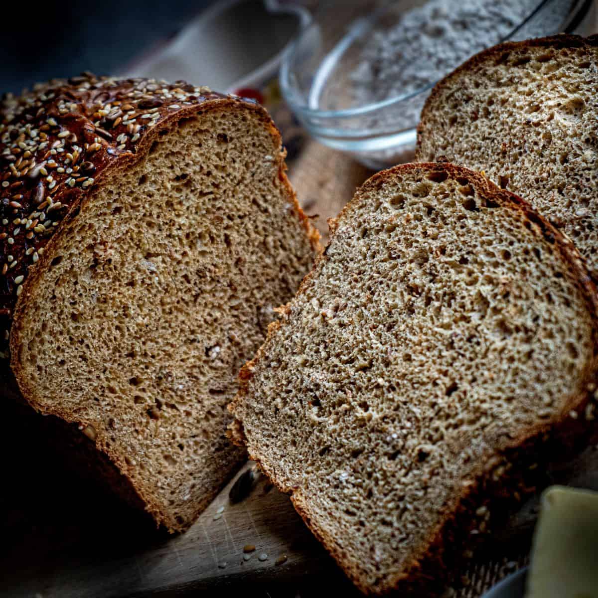 Seeded Granary Bread - Ellas Better Bakes